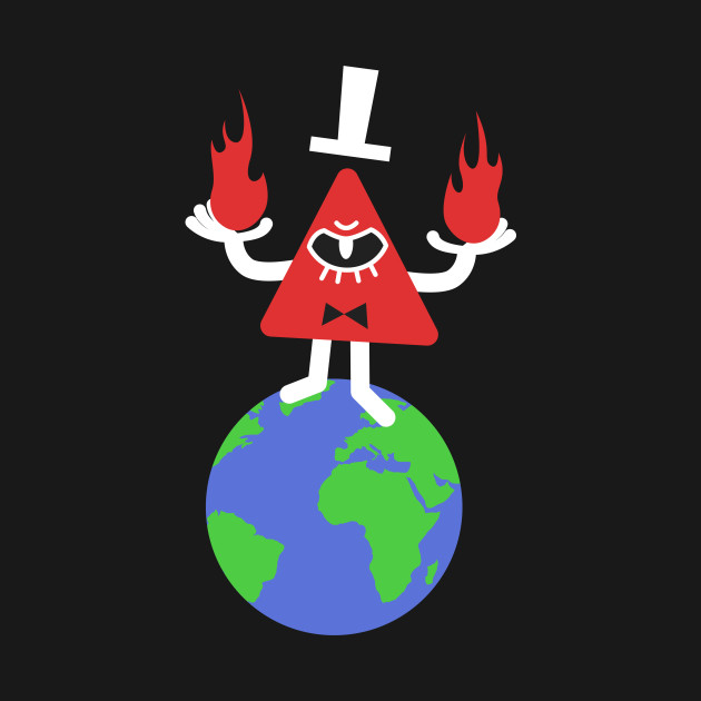 Mad Bill Cipher - Bill Cipher - T-Shirt | TeePublic