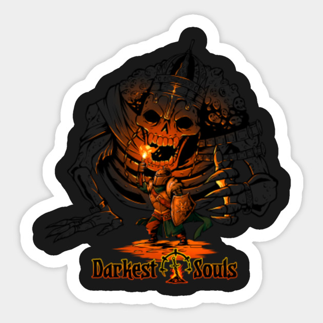 Darkest Souls Dark Souls Sticker Teepublic