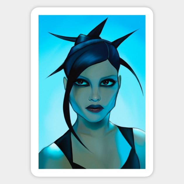 Alt Girl - Alternative Design - Alternative - Sticker | TeePublic