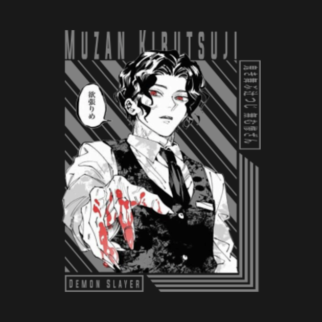 Muzan Kibutsuji Kimetsu No Yaiba Muzan Kibutsuji T Shirt Teepublic