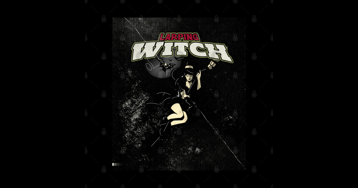 LARPing Witch On Flying Broom - LARP Live Action Role Play, Pen and ...