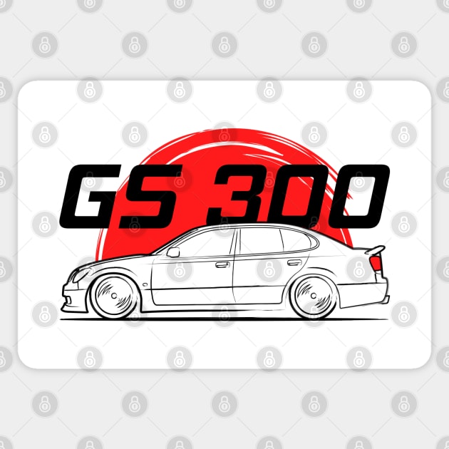 JDM GS 300 MK2 - Gs300 - Sticker | TeePublic
