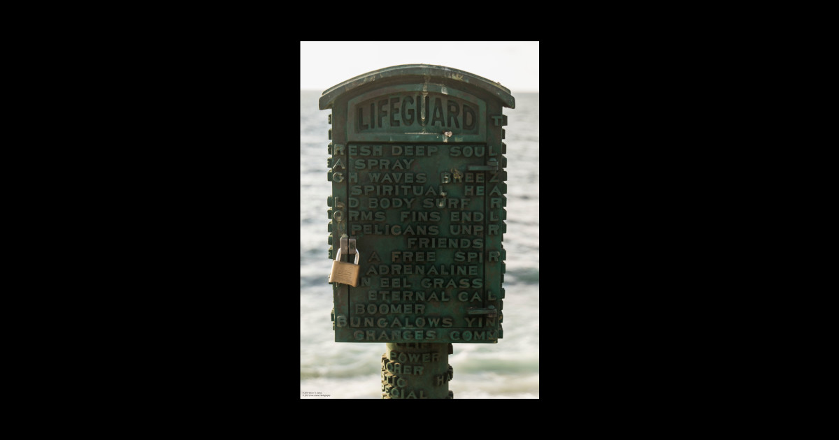 Lifeguard Mystery © - Box - Sticker | TeePublic