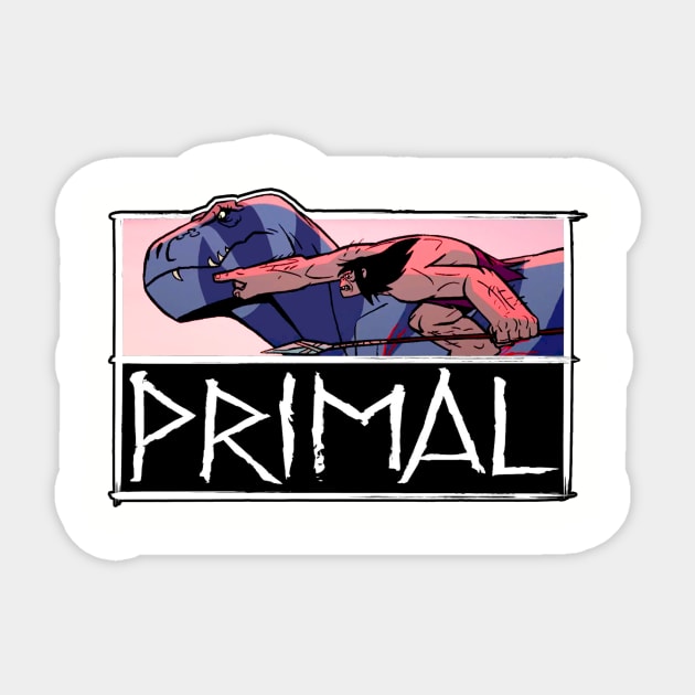 Primal (Alt Print) - Primal - Sticker | TeePublic