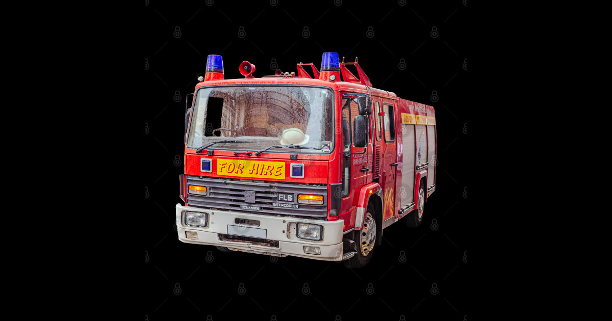 Prom Taxi Fire engine - Fire Engine - Posters and Art Prints | TeePublic