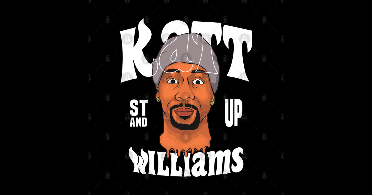 Katt Williams Funny - Katt Williams - Sticker | TeePublic