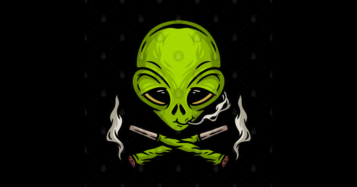 Alien smokers - Alien - Sticker | TeePublic