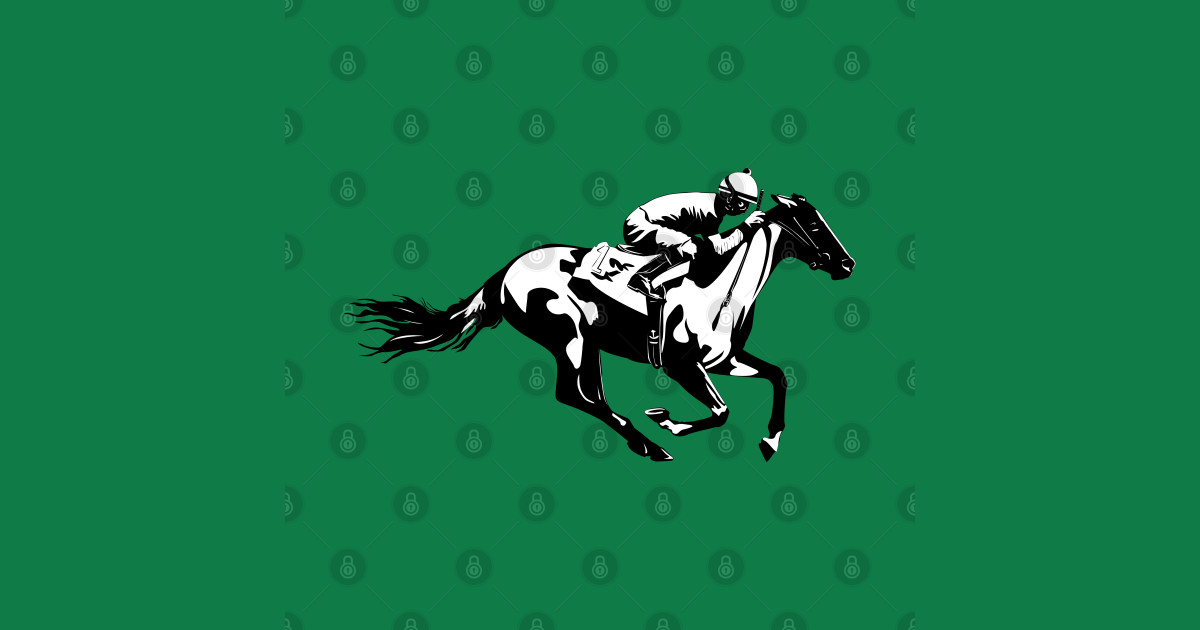 No.1 Horse Race Jockey - Horse Racing - T-Shirt | TeePublic