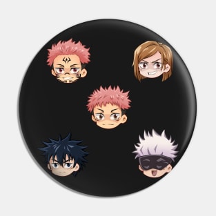 Jujutsu Kaizen Pins and Buttons for Sale | TeePublic