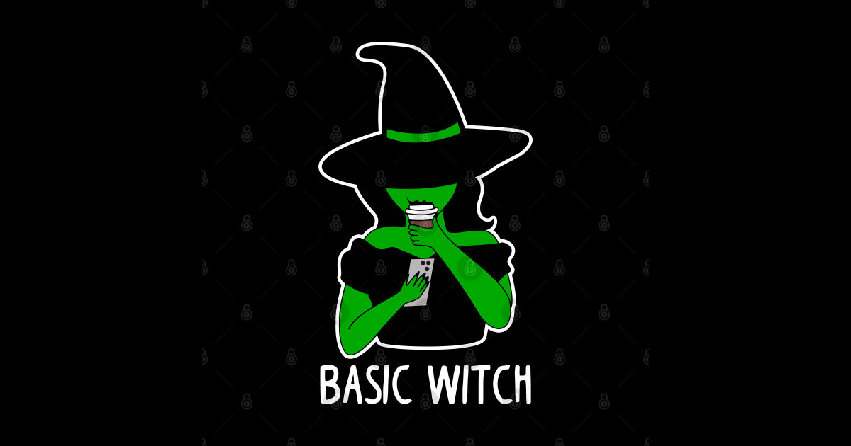 Basic Witch - Basic Witch Halloween - Sticker | TeePublic