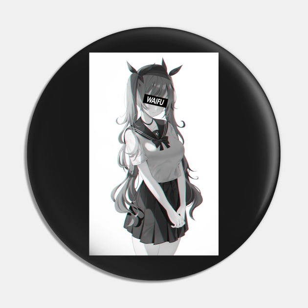 Azur Lane Honolulu Waifu Material Hentaik1ng Pin Teepublic