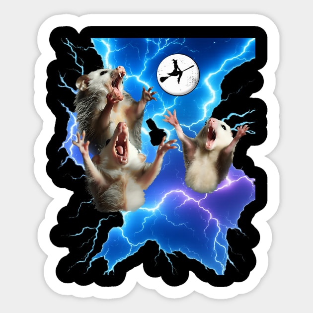Opossum Funny Weird Cursed Meme For Possum Moon - Opossum Funny Weird ...
