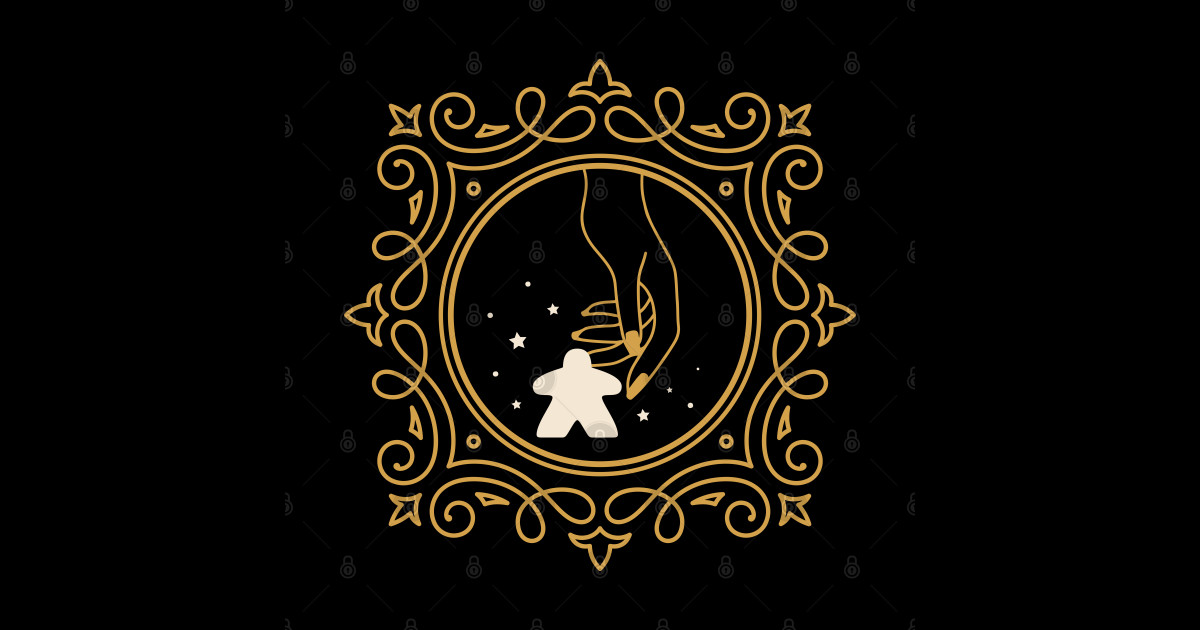 Vintage Meeple Board Games Player - Meeple - Posters and Art Prints ...