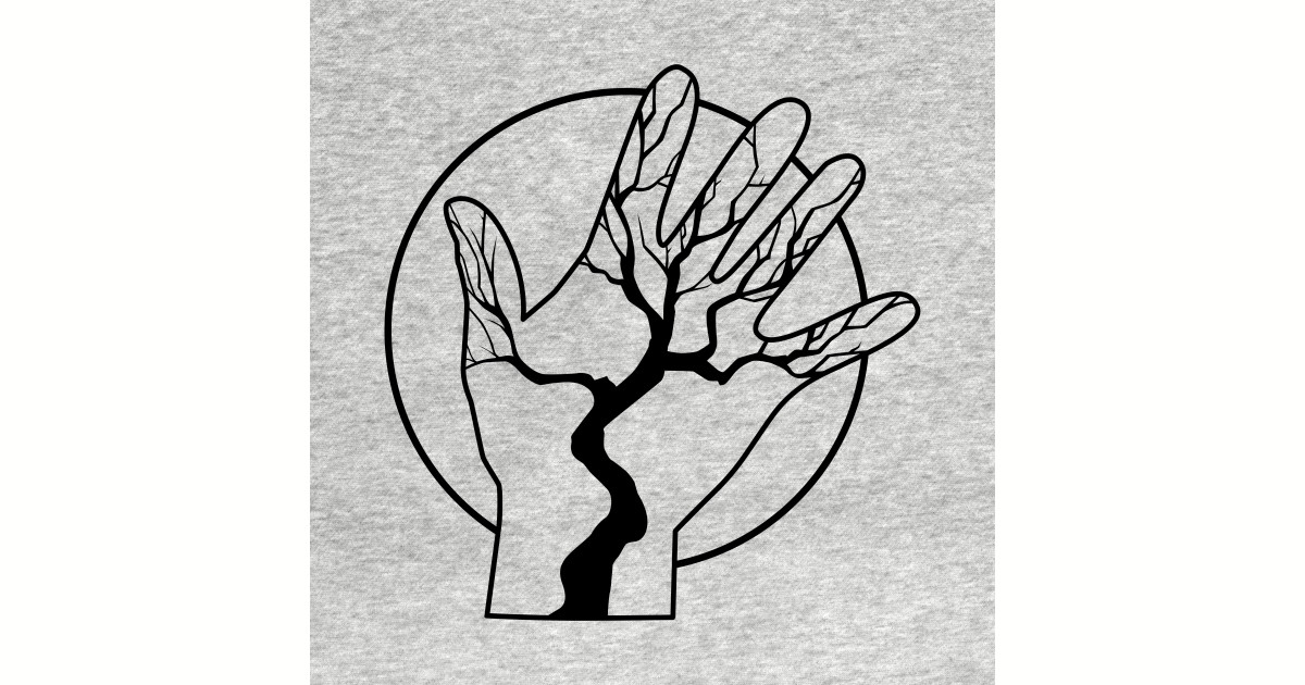 The Hand of Life - Hand - T-Shirt | TeePublic