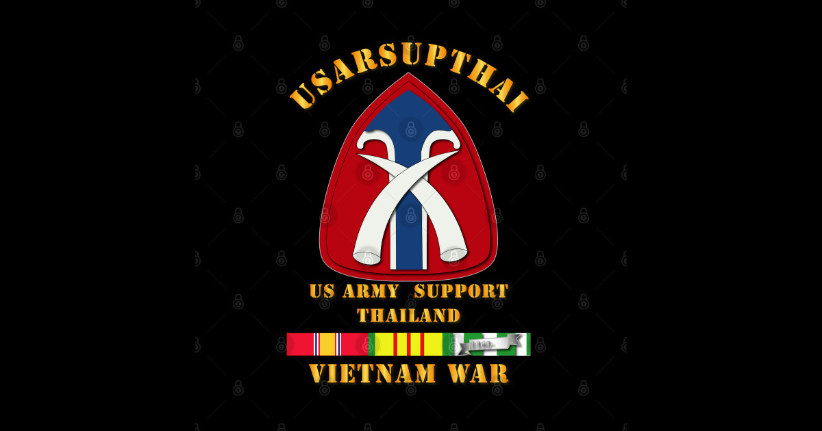 USARSUPTHAI w VN Svc Ribbons - Usarsupthai W Vn Svc Ribbons - Sticker ...