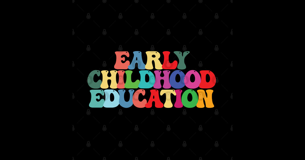 early childhood education - Back To School Day - Sticker | TeePublic