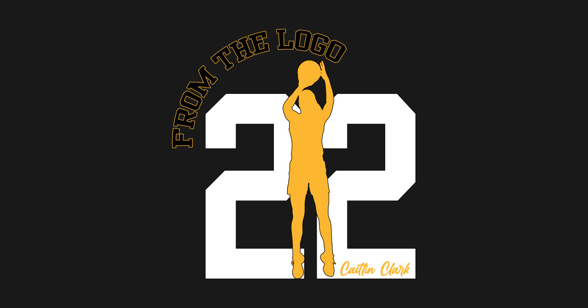 From The Logo Caitlin Clark 22 - Caitlin Clark - T-Shirt | TeePublic