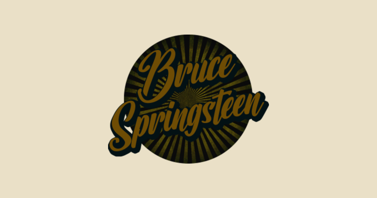 vintage color bruce springsteen - Bruce Springsteen - T-Shirt | TeePublic