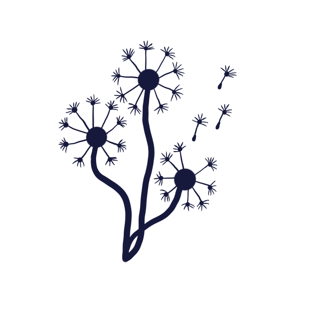 Pusteblume - Blume - T-Shirt | TeePublic