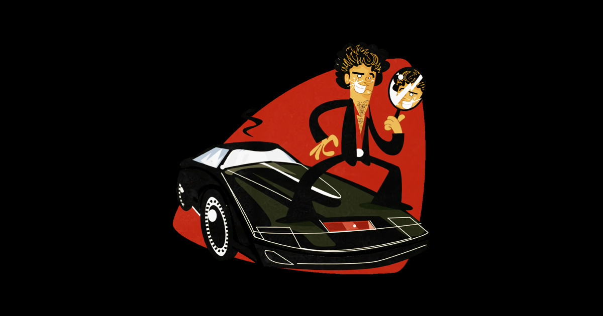 knight rider cute - Knight Rider - Sticker | TeePublic