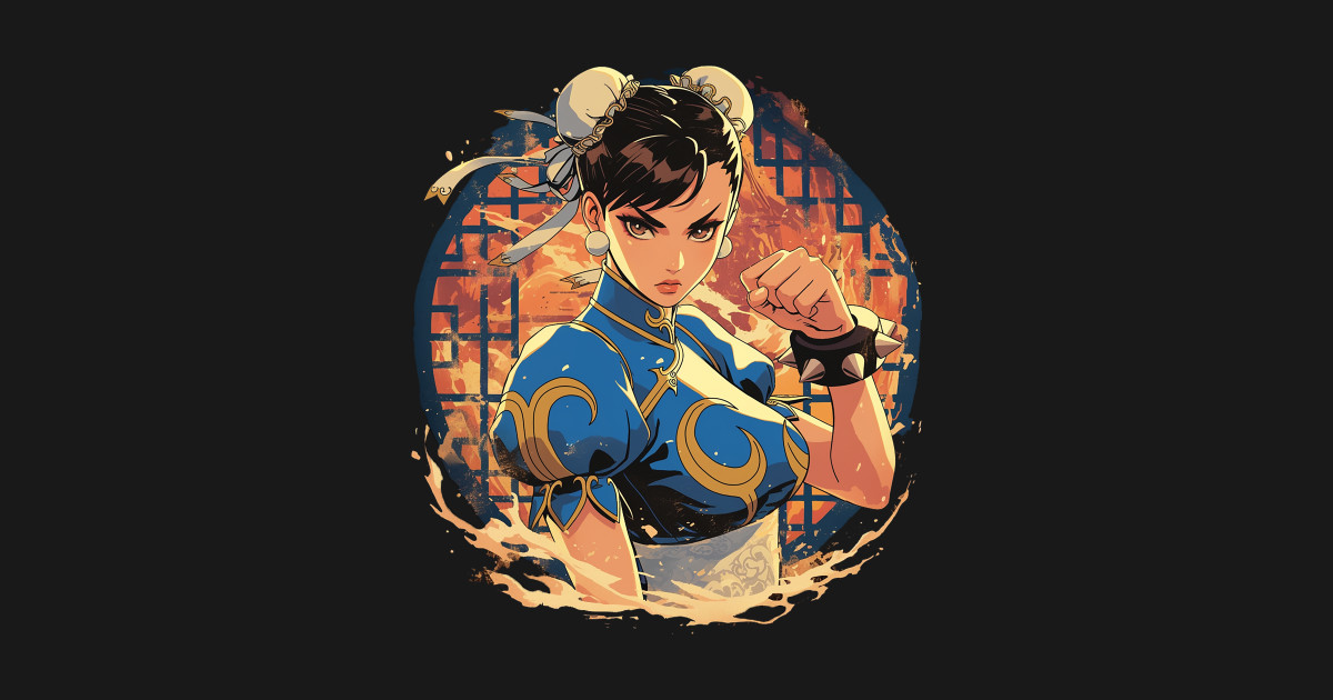 chun li - Chun Li - T-Shirt | TeePublic
