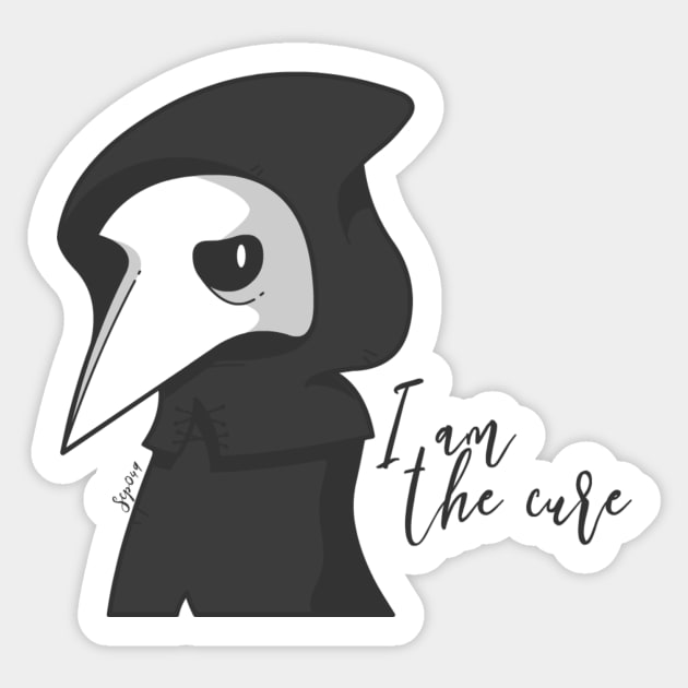 SCP-049 The plague doctor - Scp - Sticker | TeePublic
