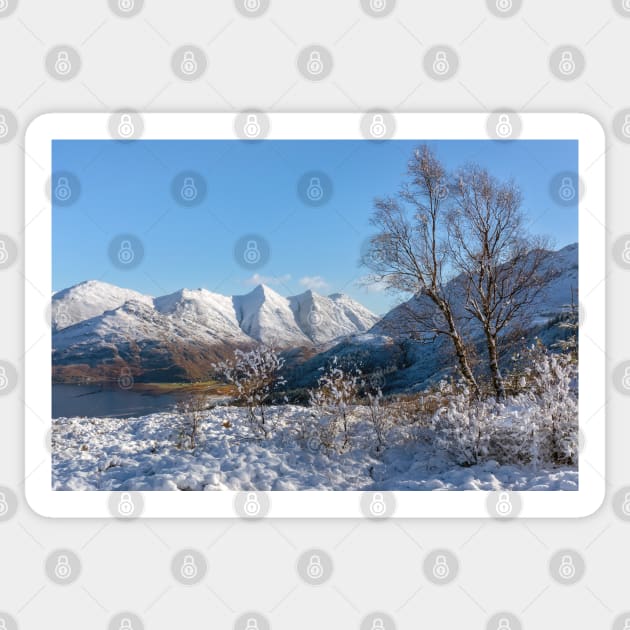 Five Sisters of Kintail Snow and Sun Mam Ratagan Scotland - Five ...