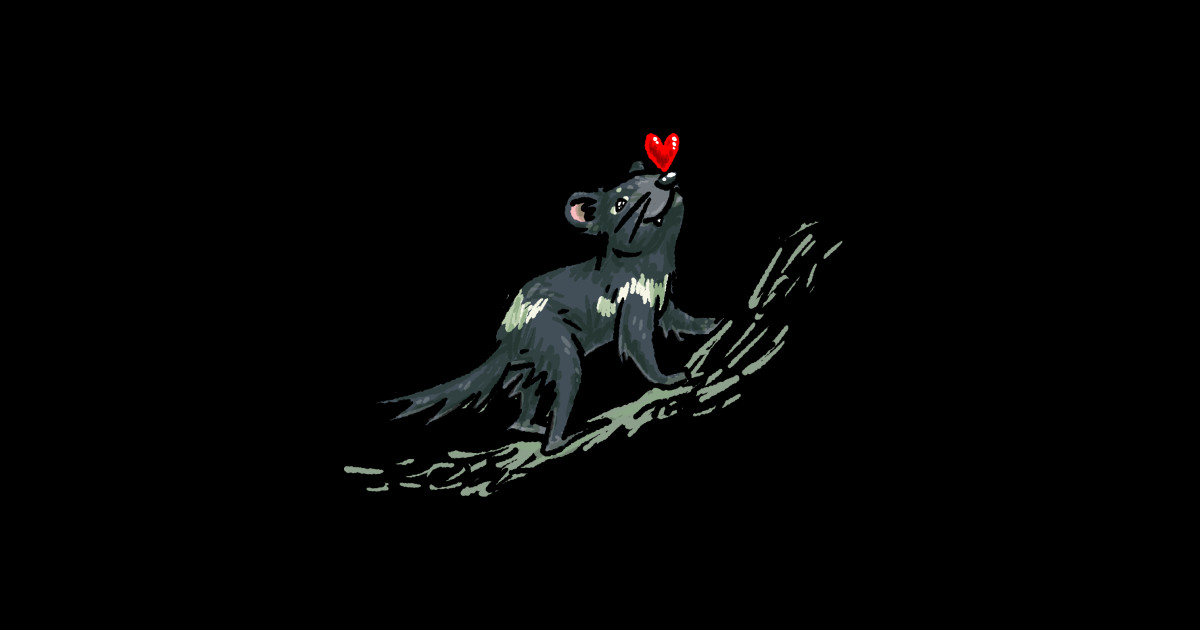 Tasmanian Devil - Tasmanian - Sticker | TeePublic