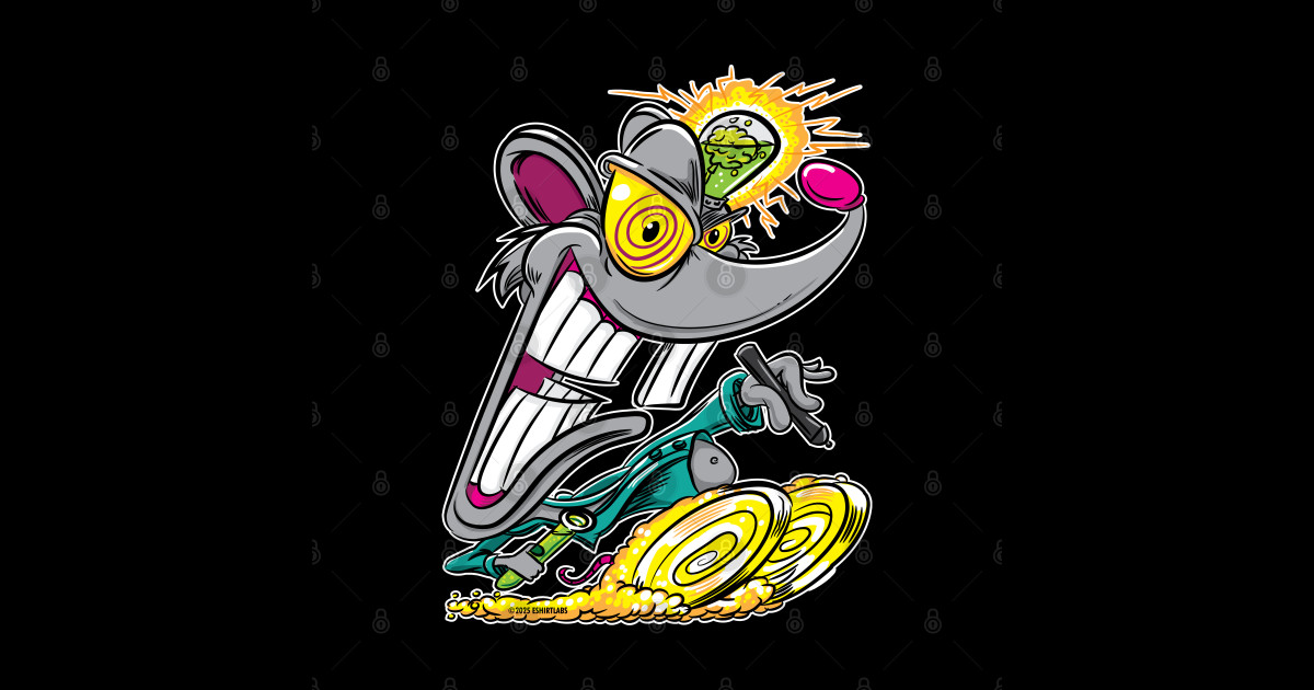 Lab Rat Experiment – Urban Graffiti Cartoon by eShirtLabs - Lab Rat ...