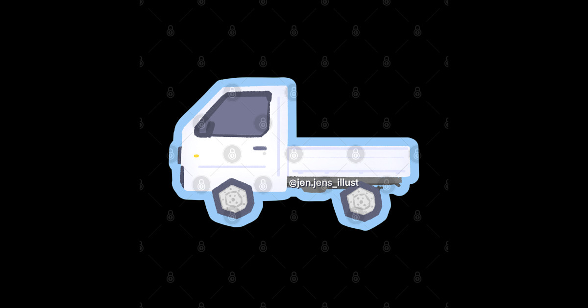 Kei Truck - Kei Truck - Sticker | TeePublic