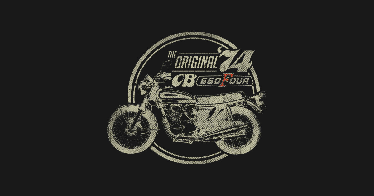 The Original CB550 Four - Motorcycle Racing - T-Shirt | TeePublic