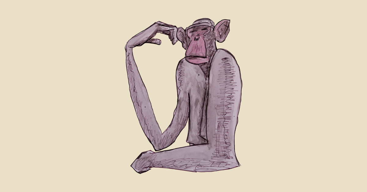 Pose - Ape - T-Shirt | TeePublic