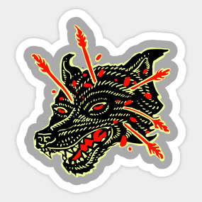 dead wolf - Design - T-Shirt | TeePublic