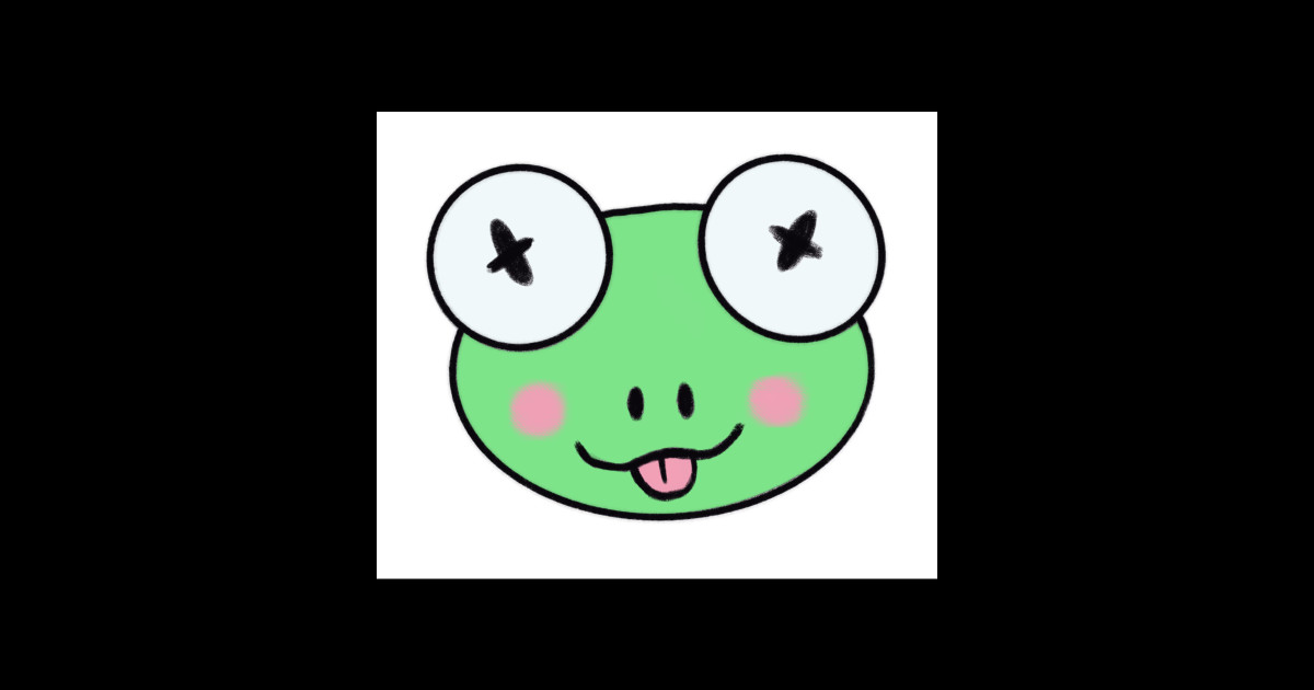 cool frog - Frog - Sticker | TeePublic