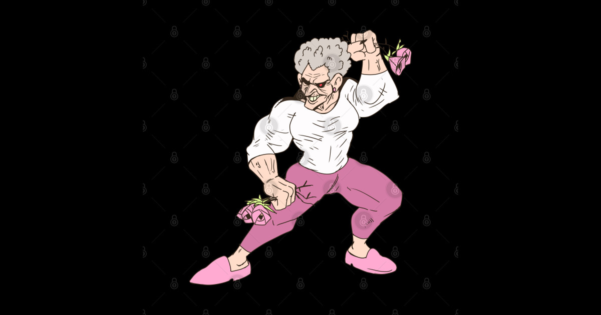 BUff Granny - Original Character Design - Sticker | TeePublic