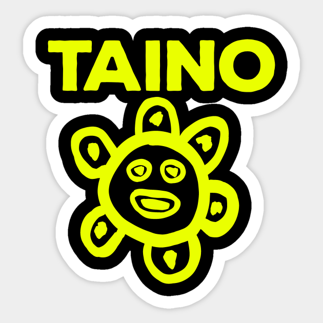 Taino Sun Symbol Puerto Rico - Taino - Sticker | TeePublic