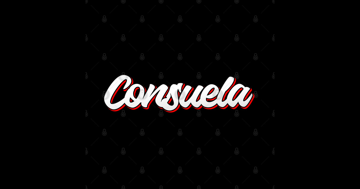 Consuela name - cool 70s retro font - Consuela Name Cool 70s Retro Font ...