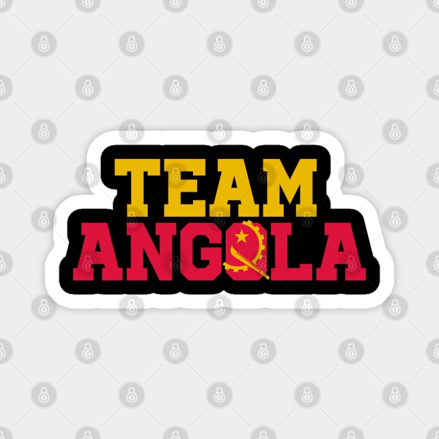 Team Angola - Summer Olympics - Angola - Magnet | TeePublic