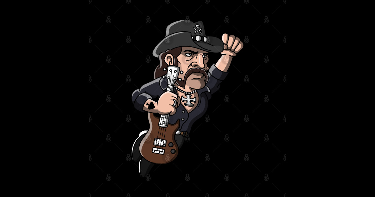 'Lemmy' - Motorhead - Sticker | TeePublic