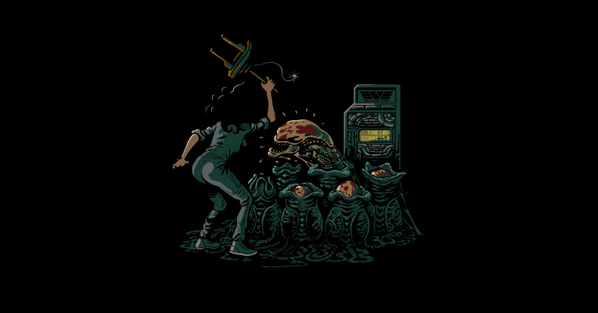 WHACK-A XENOMORPH - Alien - Sticker | TeePublic