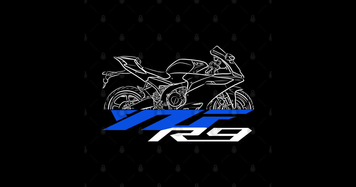 Yamaha YZF-R9 2025 - Yamaha - Sticker | TeePublic