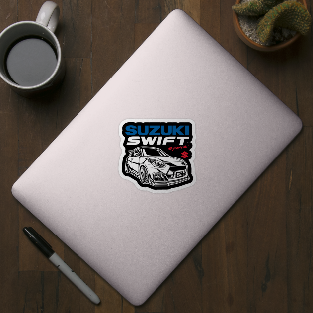 Suzuki Swift Sport ZC33S - Suzuki - Sticker | TeePublic