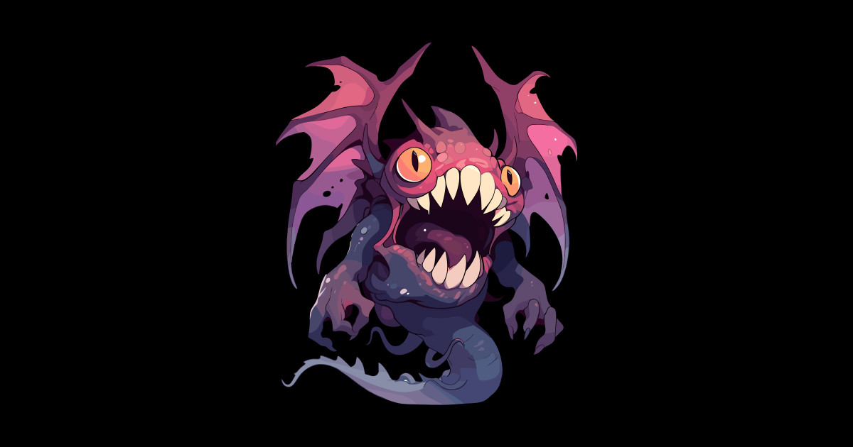 Cute DnD Aboleth - Aboleth - Sticker | TeePublic