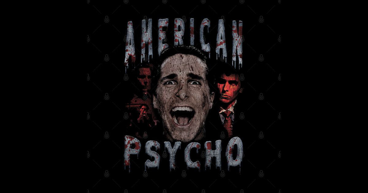 American Psycho Vintage - American Psycho - Sticker | TeePublic