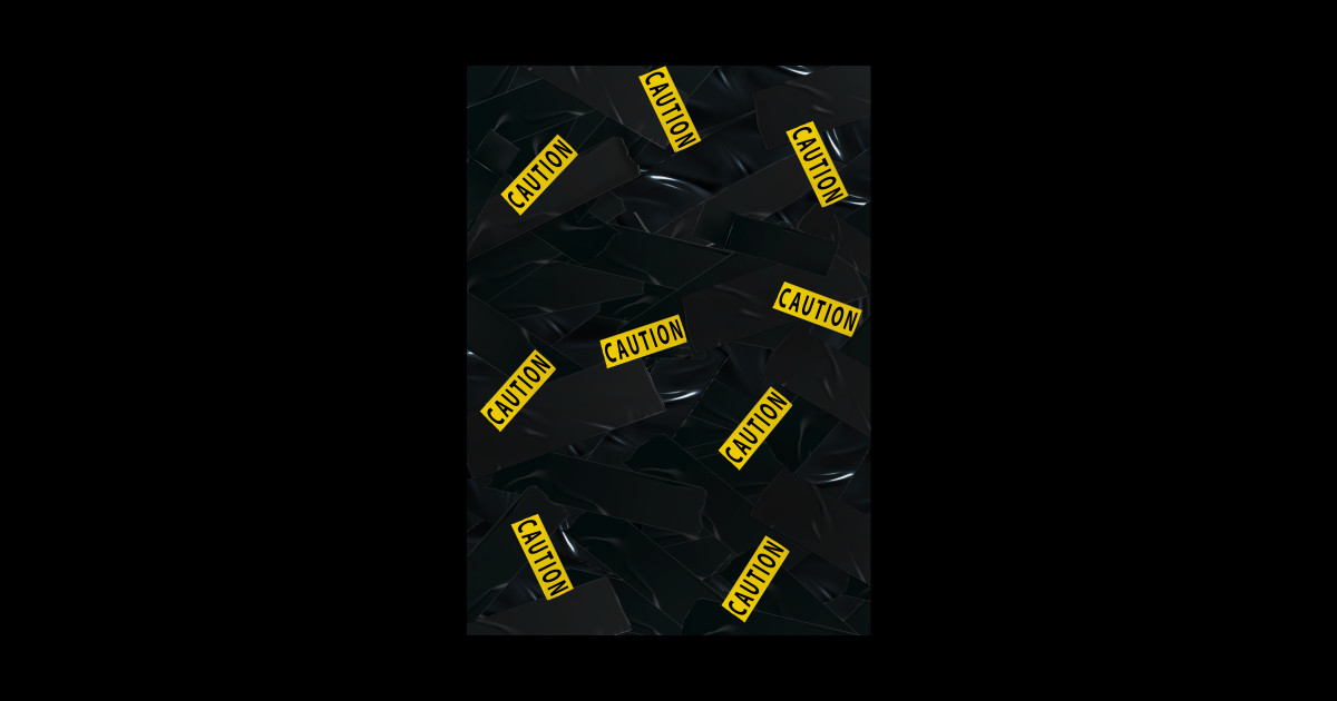 Caution pattern - Resident Evil 3 Nemesis - Sticker | TeePublic