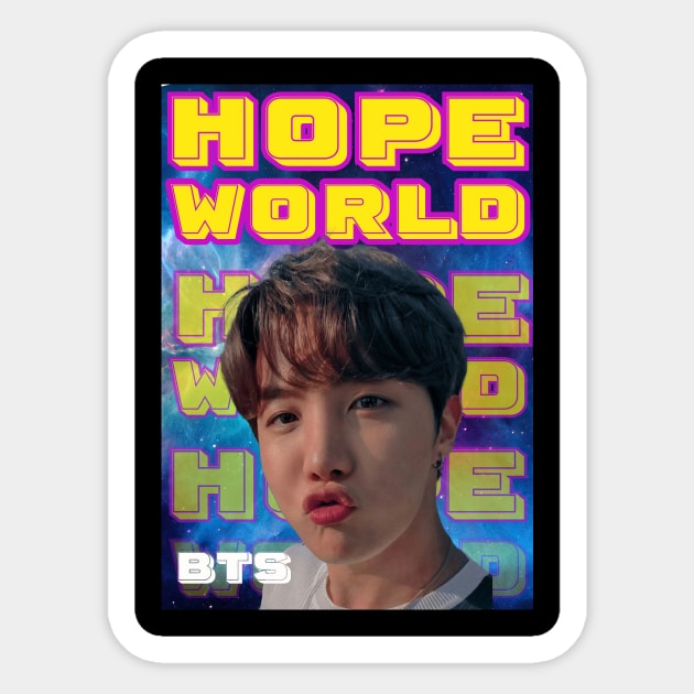 BTS J HOPE - Kpop - Sticker | TeePublic