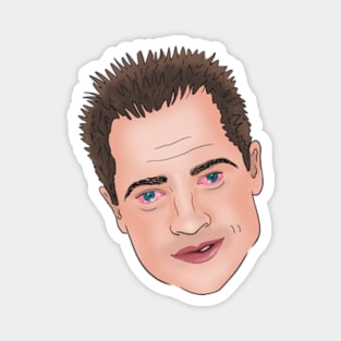 Brendan Fraser Crying Eyes Meme Magnets for Sale | TeePublic