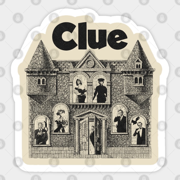 Clue Movie - Clue - Sticker | TeePublic