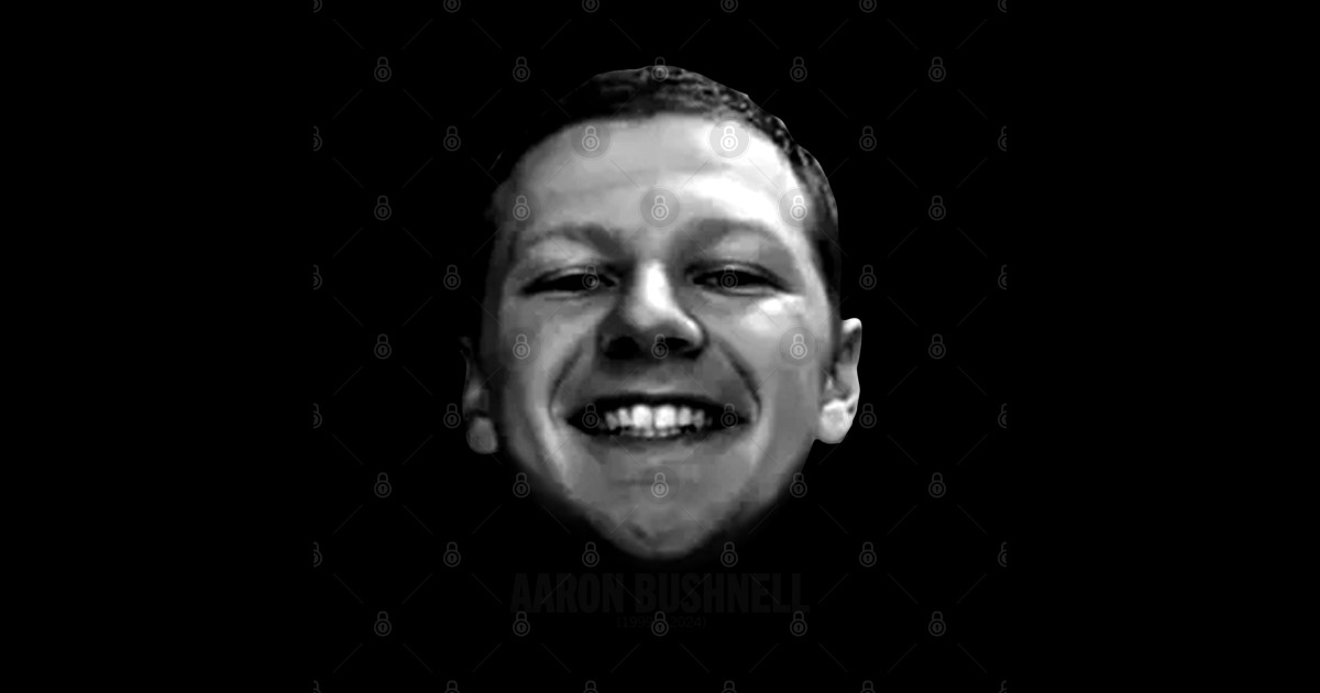 Rest in peace aaron bushnell - Aaron - Posters and Art Prints | TeePublic