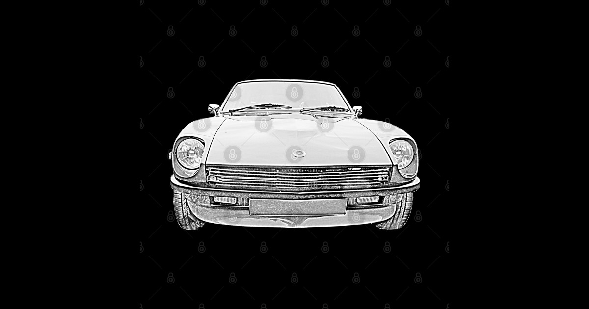 Datsun 260Z 1970s classic car - Datsun - Sticker | TeePublic